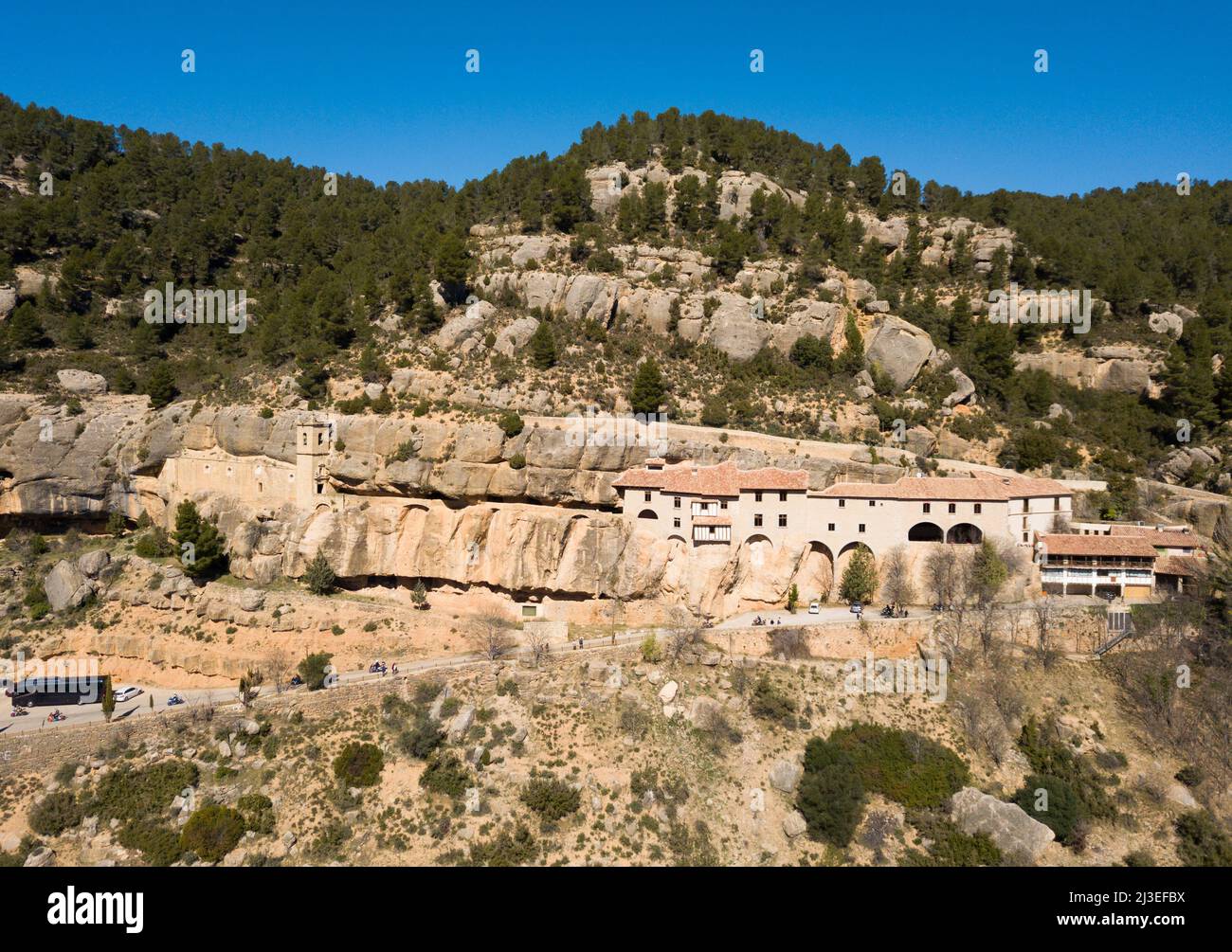 Sanctuary of Balma Stock Photo - Alamy