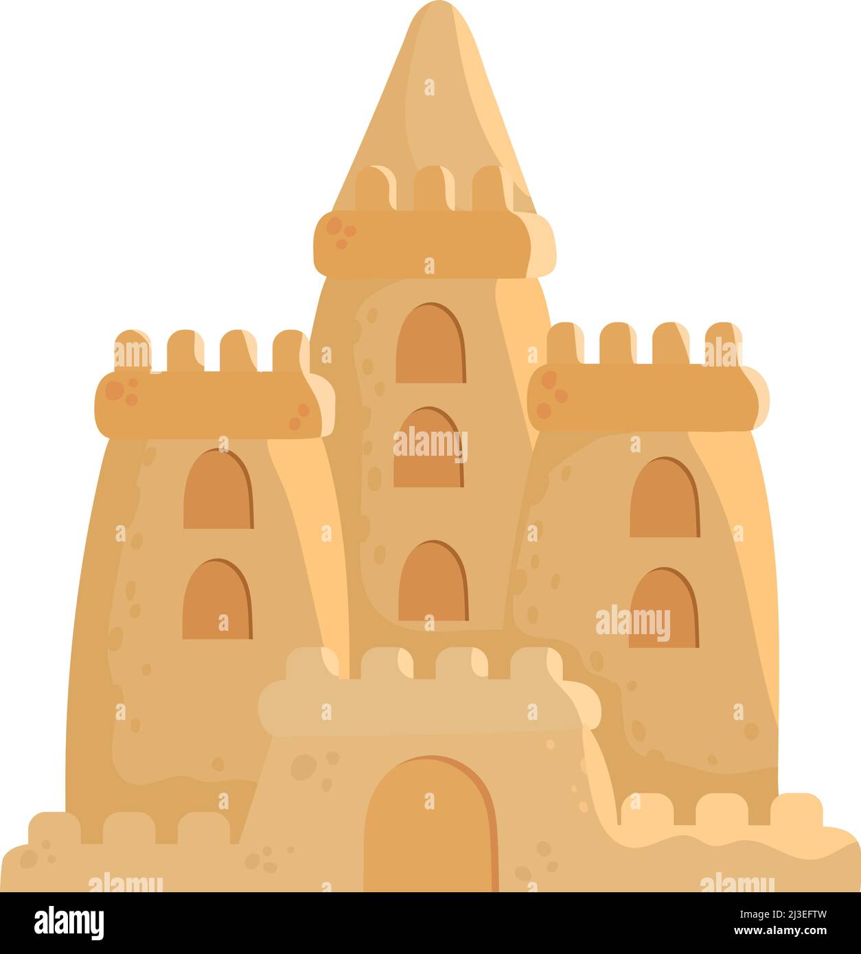 sand castle construction Stock Vector Image & Art - Alamy