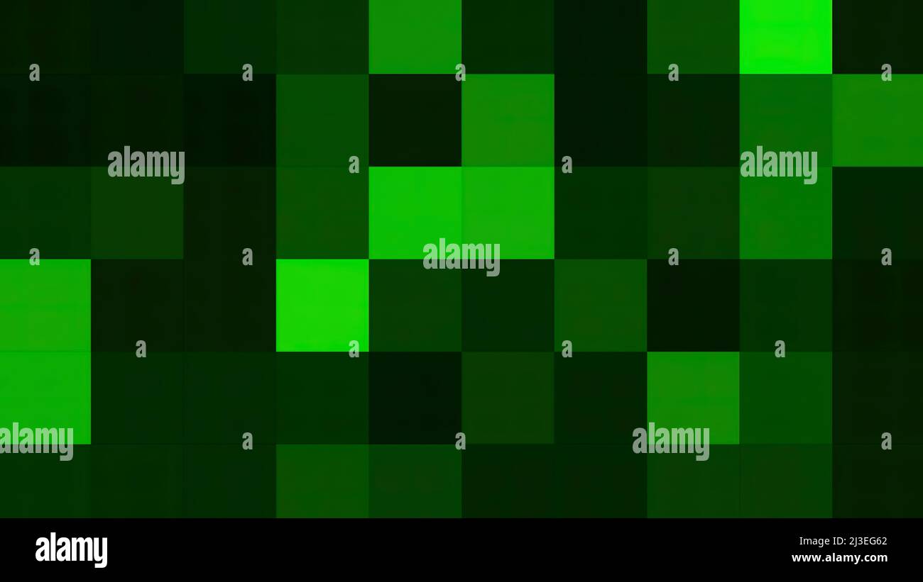 Flickering squares background, seamless loop animation. Motion ...