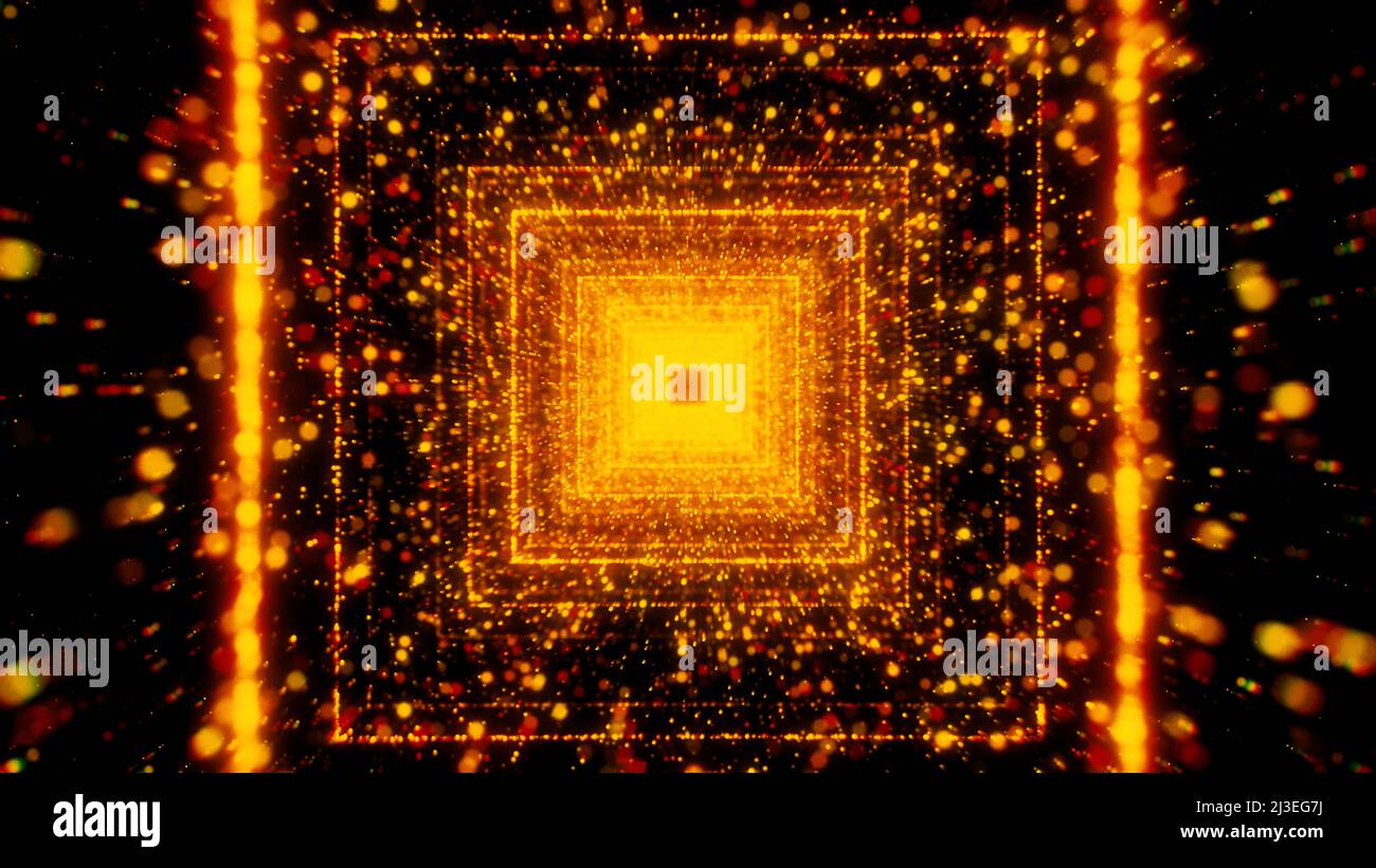 Vortex light particles vj loop hi-res stock photography and images - Alamy