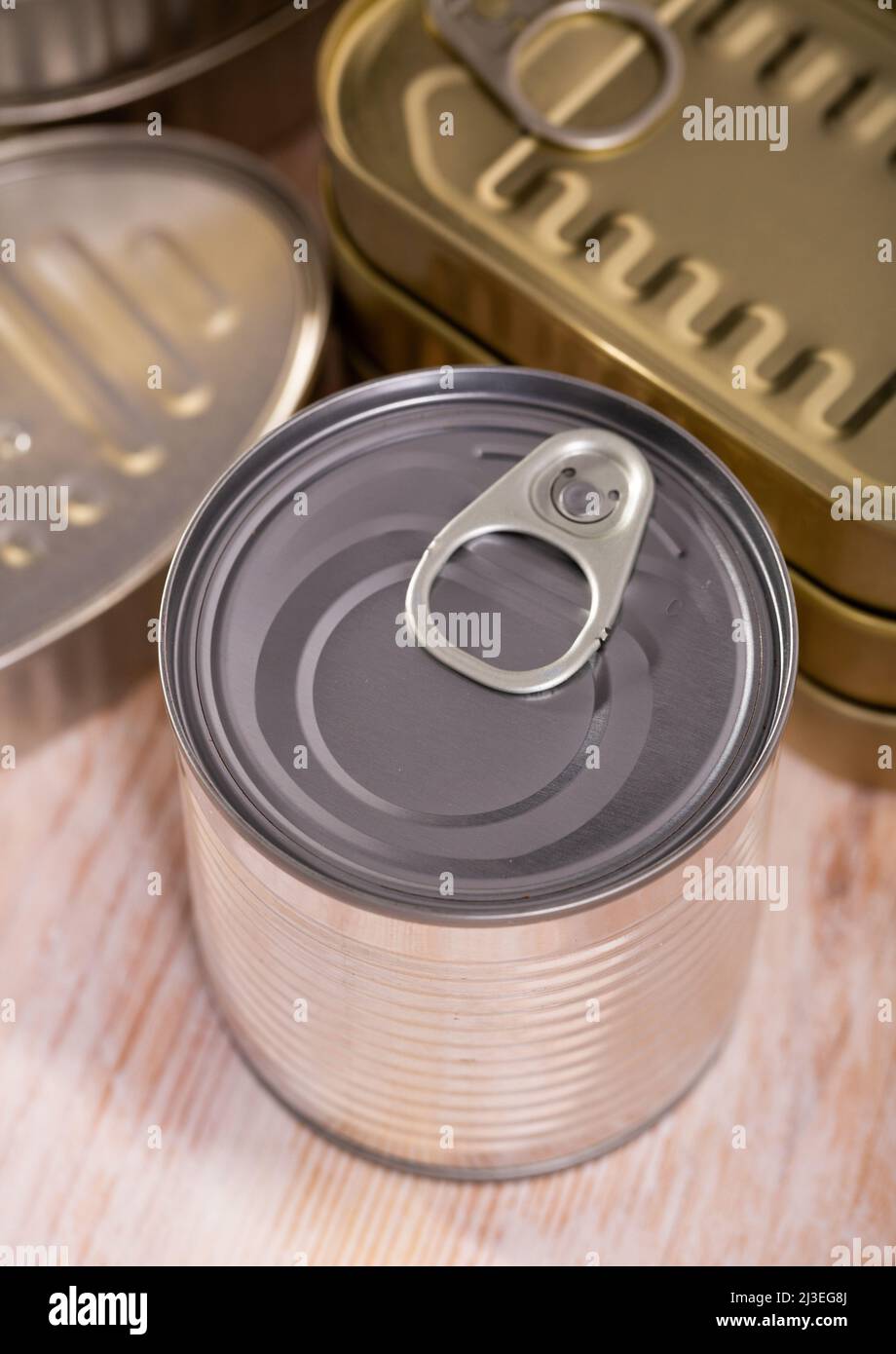 Hermetic tin box hi-res stock photography and images - Alamy