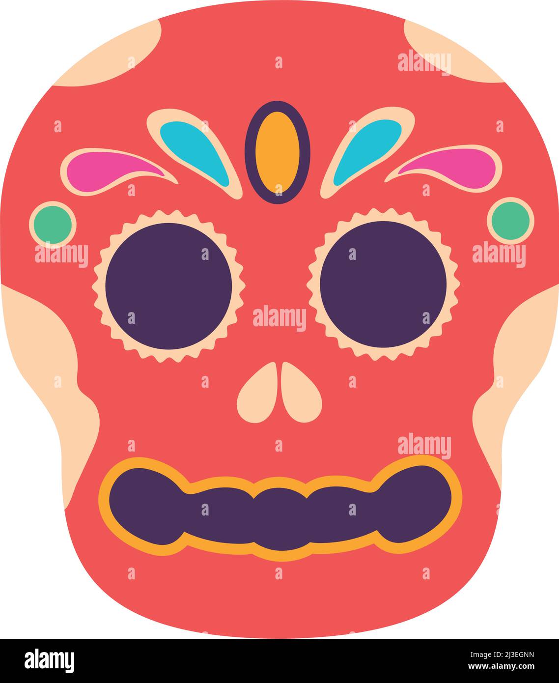 mexican catrina decoration Stock Vector Image & Art - Alamy