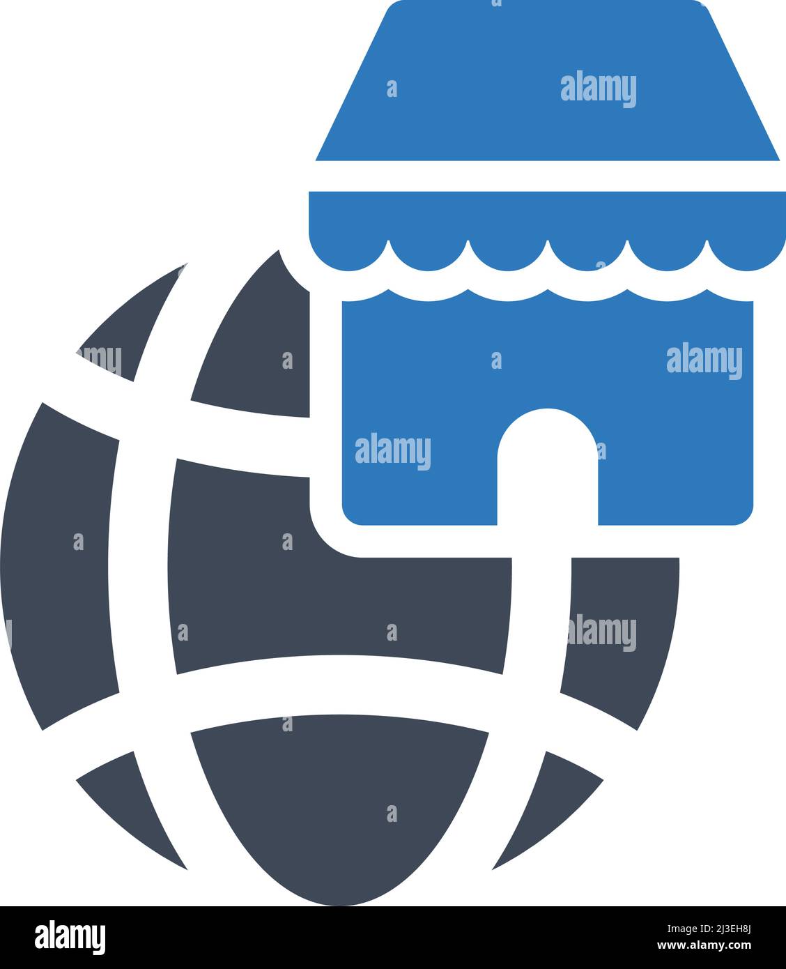 Designed icon Stock Vector Images - Alamy