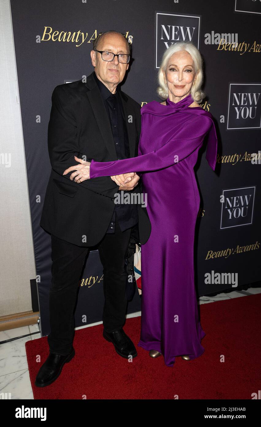 MIAMI BEACH-APRIL 7: Carmen Dell”Orefice (R) and guest attend the New You Magazine Seventh ...