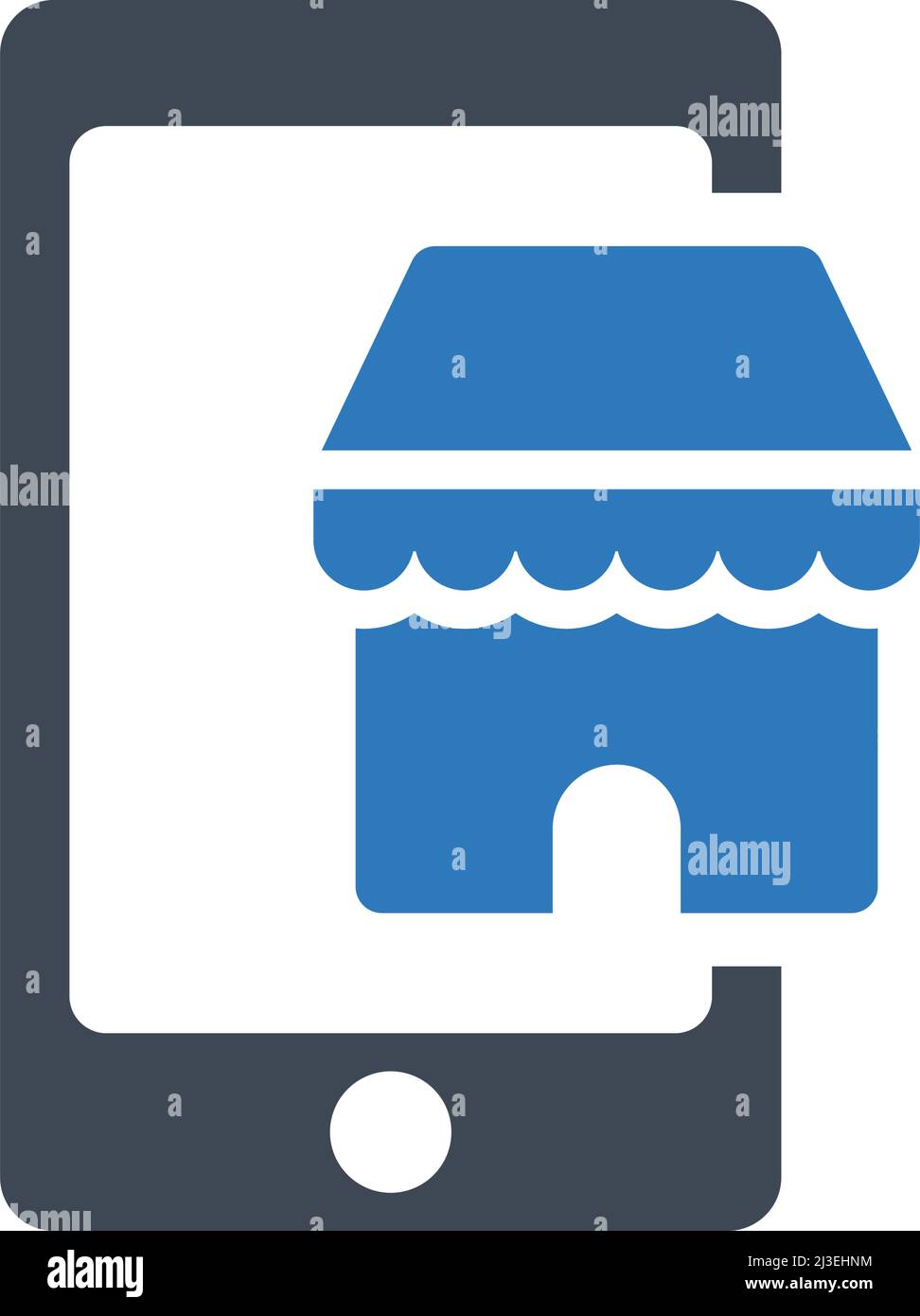 Mobile shop Stock Vector Images - Alamy