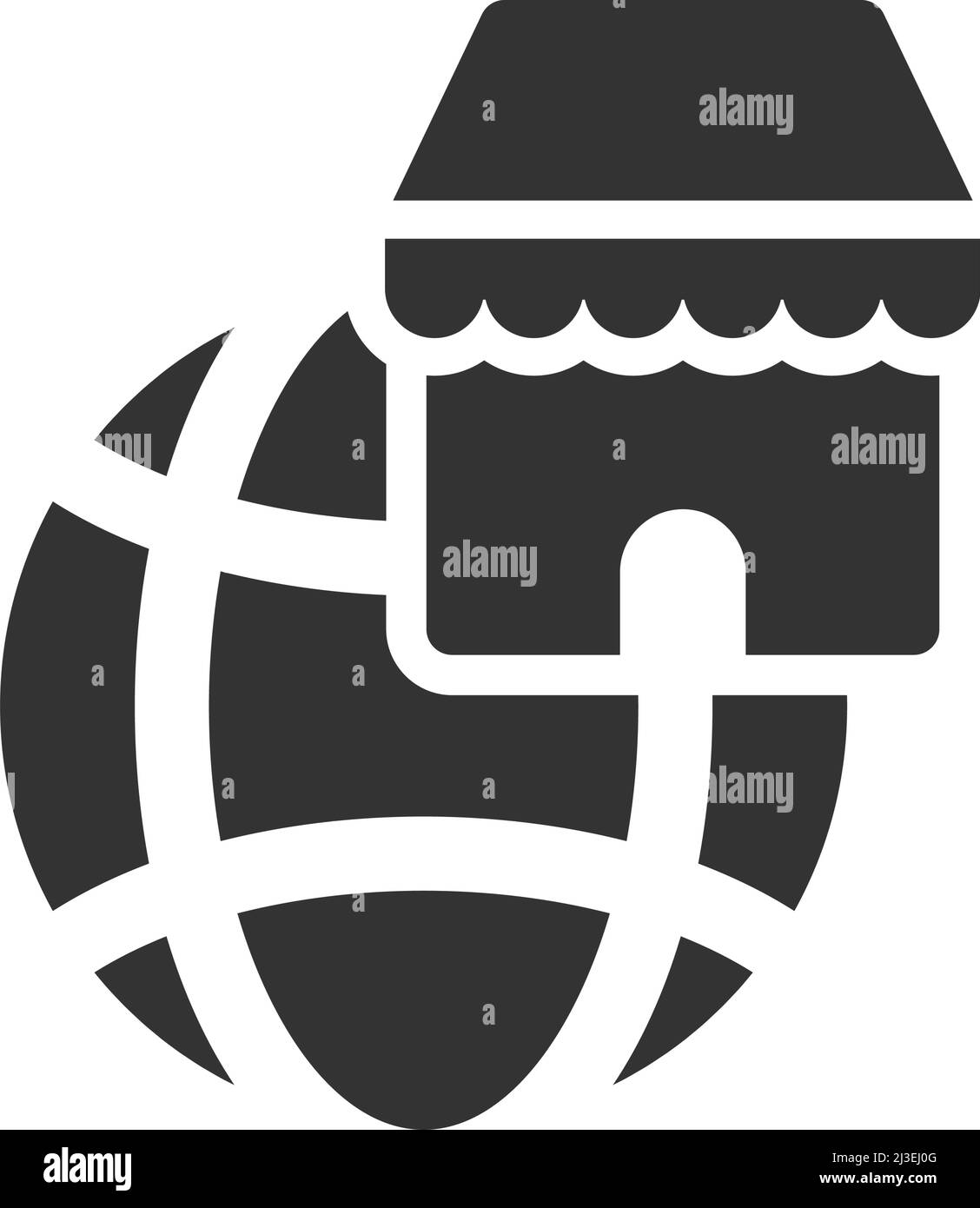 Global store Black and White Stock Photos & Images - Alamy