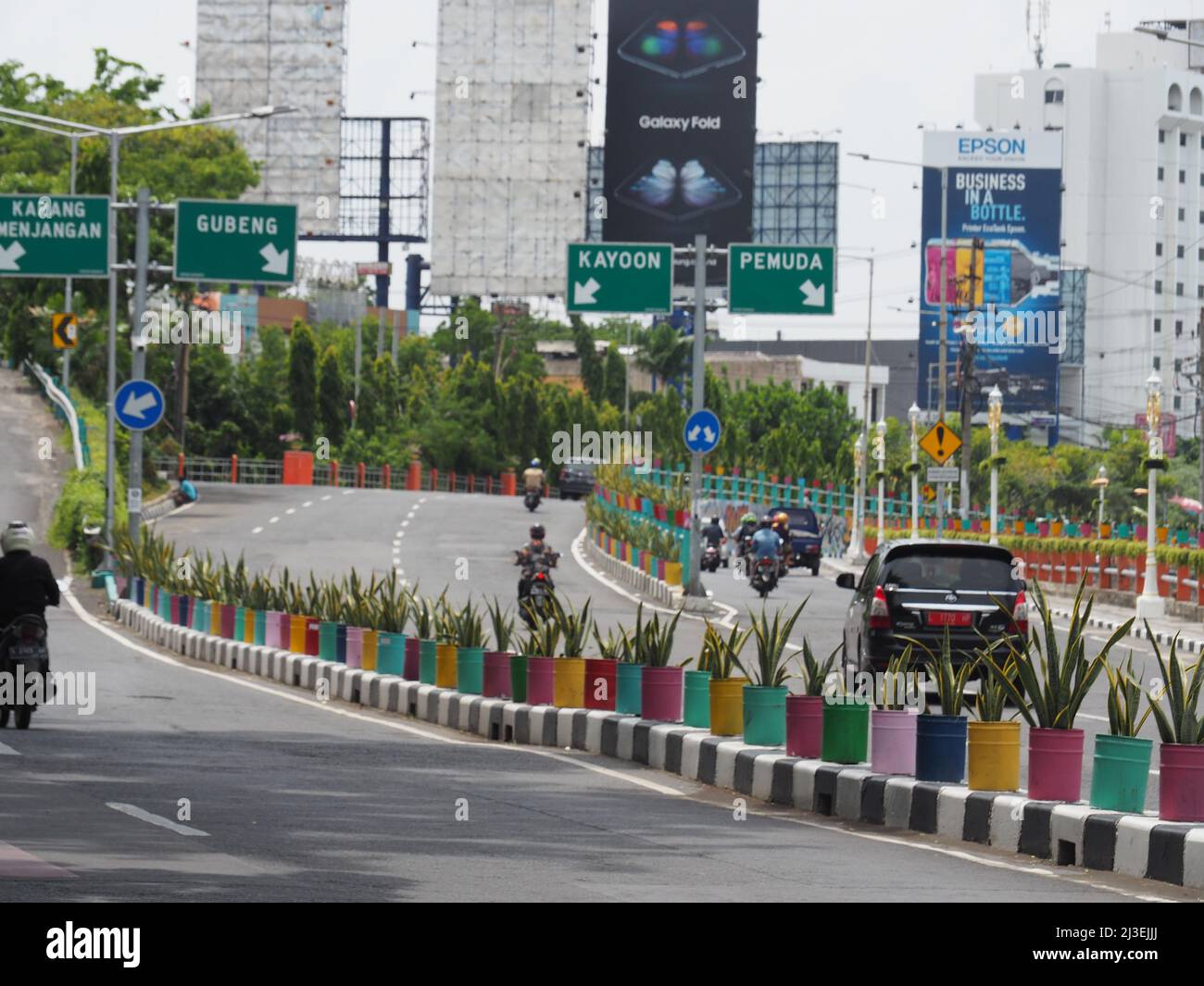 Indonesia city transport hi-res stock photography and images - Alamy