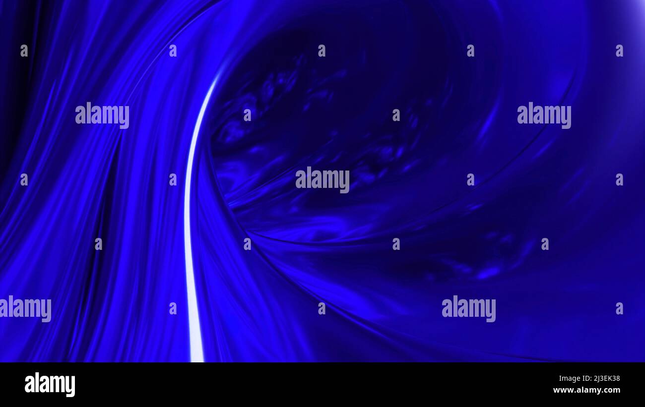 Moving tunnel of swirling liquid. Design. 3D tunnel with swirling dense ...