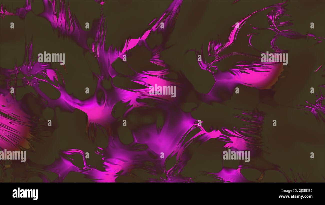 Iridescent plasma texture. Motion. Bursting plasma shimmers and ...