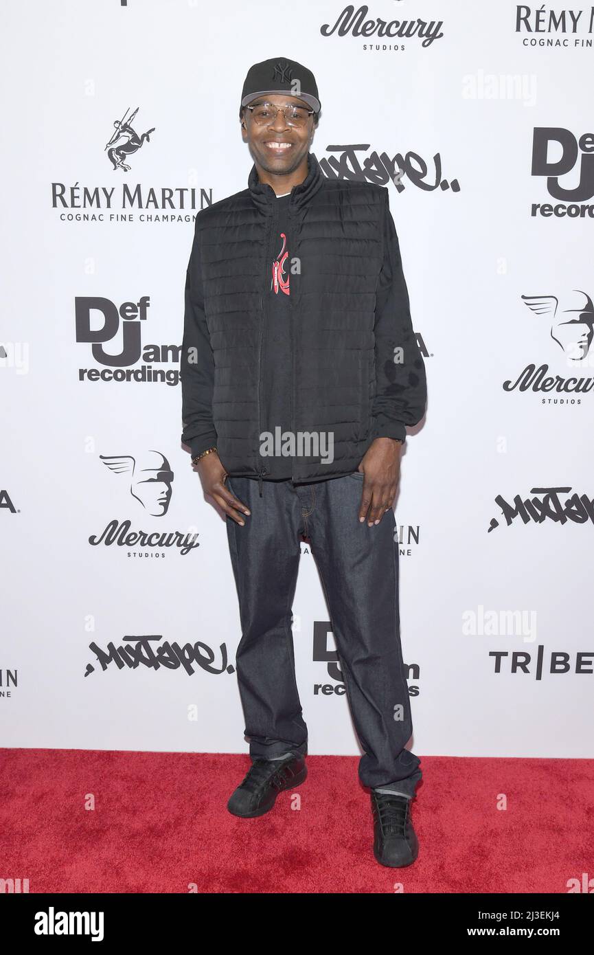 New York, USA. 07th Apr, 2022. Brucie B attends the world premiere of ...