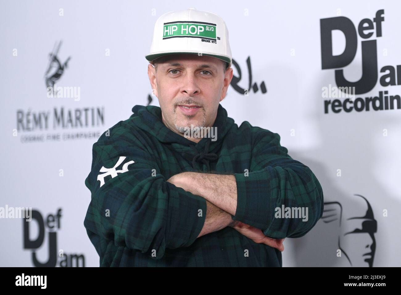 New York, USA. 07th Apr, 2022. Tony Touch attends the world premiere of ...