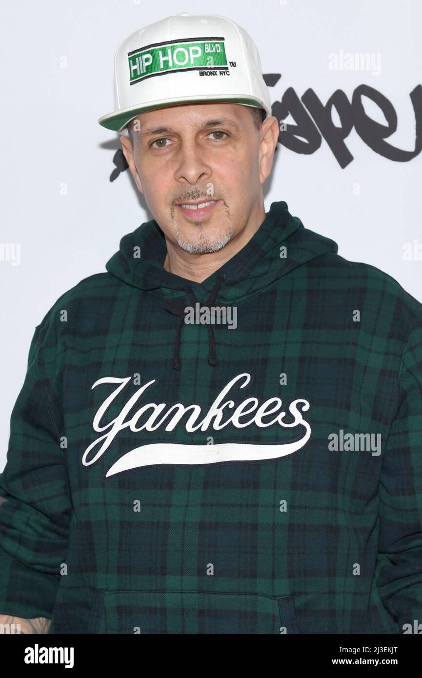 New York, USA. 07th Apr, 2022. Tony Touch attends the world premiere of ...