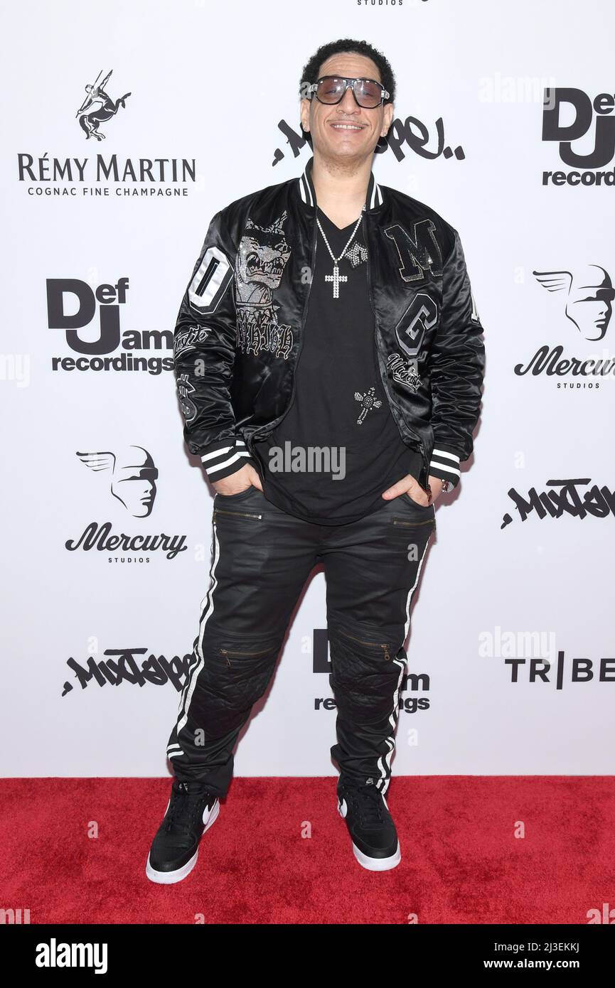 New York, USA. 07th Apr, 2022. Kid Capri attends the world premiere of ...