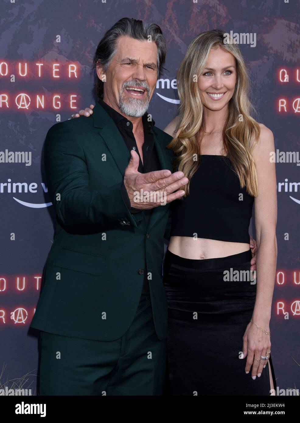 Josh Brolin and Kathryn Boyd at the ÔOuter RangeÕ Prime Video Premiere ...