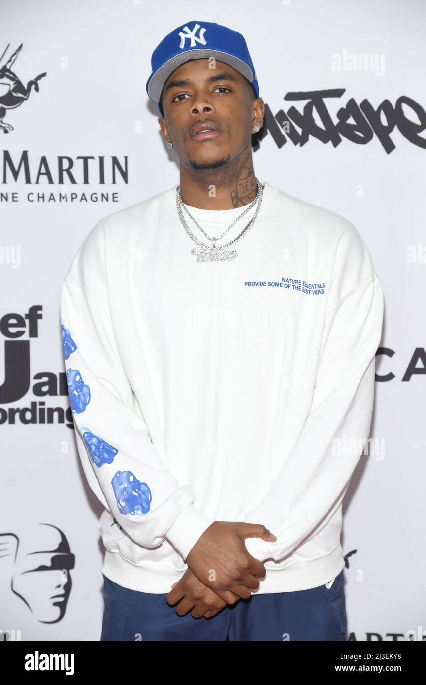 New York, USA. 07th Apr, 2022. Marqus Clae attends the world premiere ...