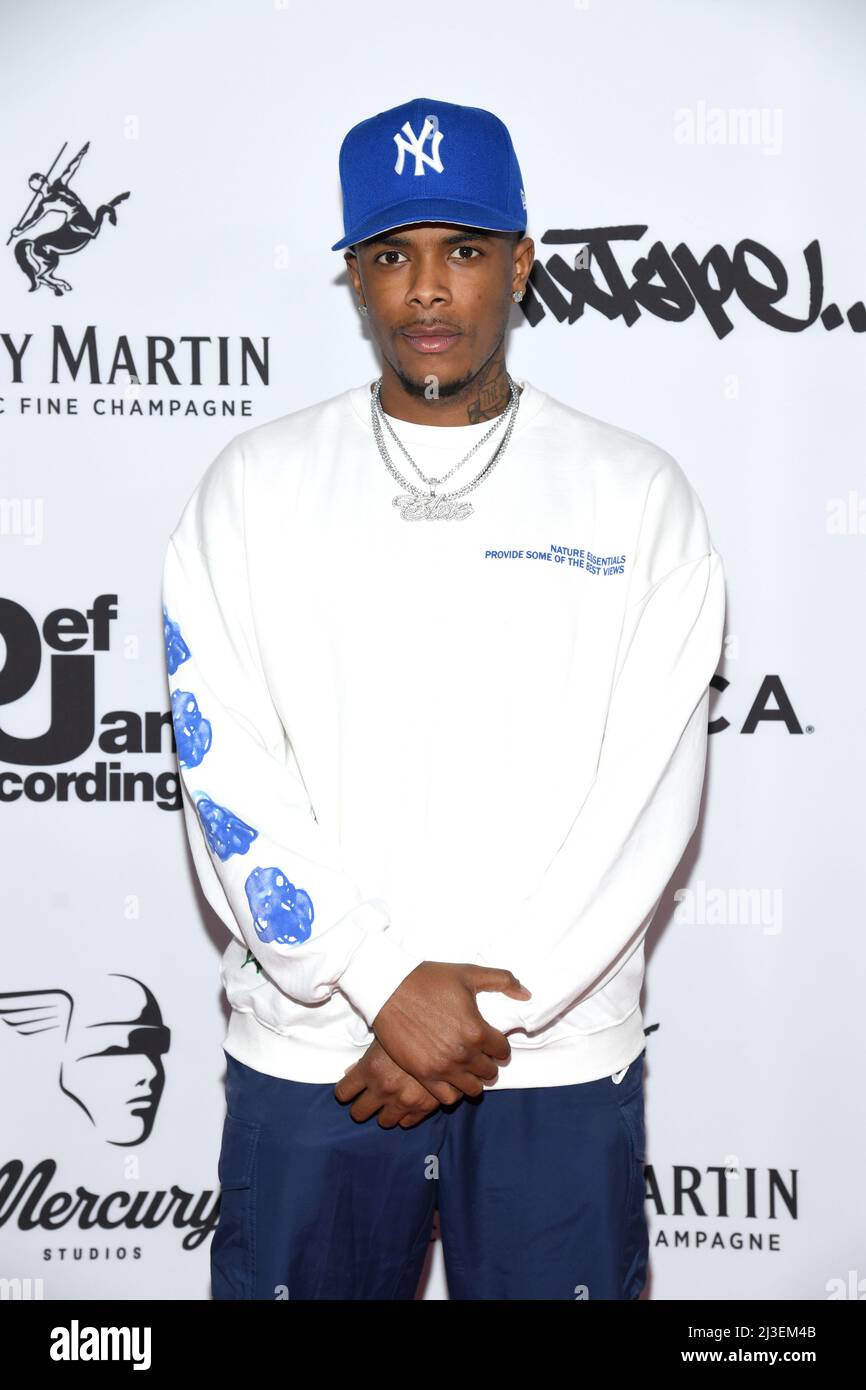 New York, USA. 07th Apr, 2022. Marqus Clae attends the world premiere ...