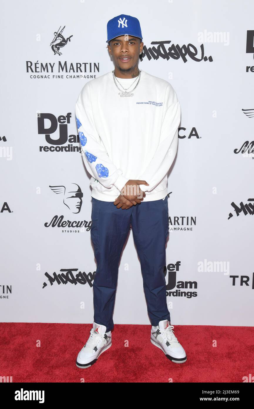 New York, USA. 07th Apr, 2022. Marqus Clae attends the world premiere ...