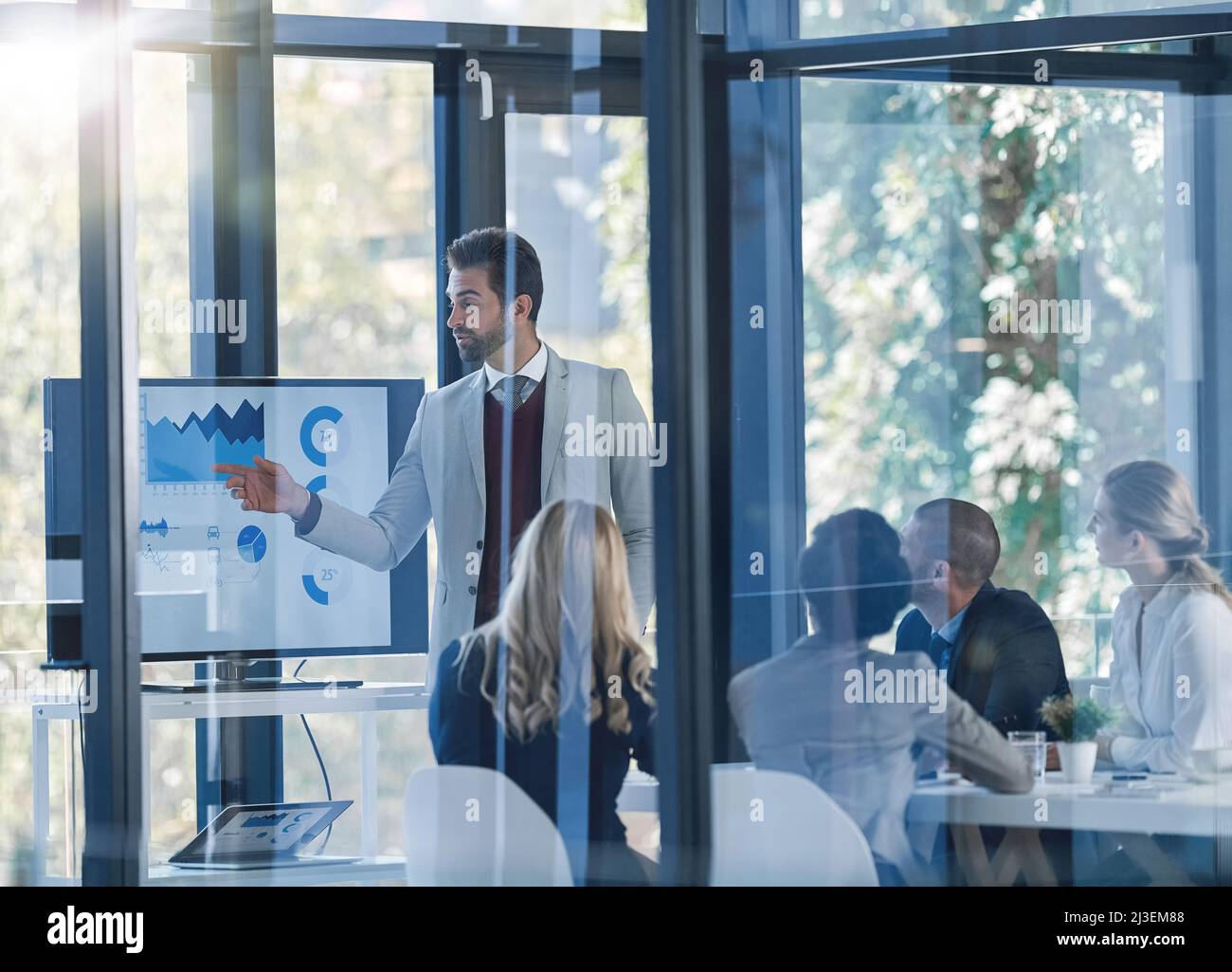 Presenting information hi-res stock photography and images - Alamy