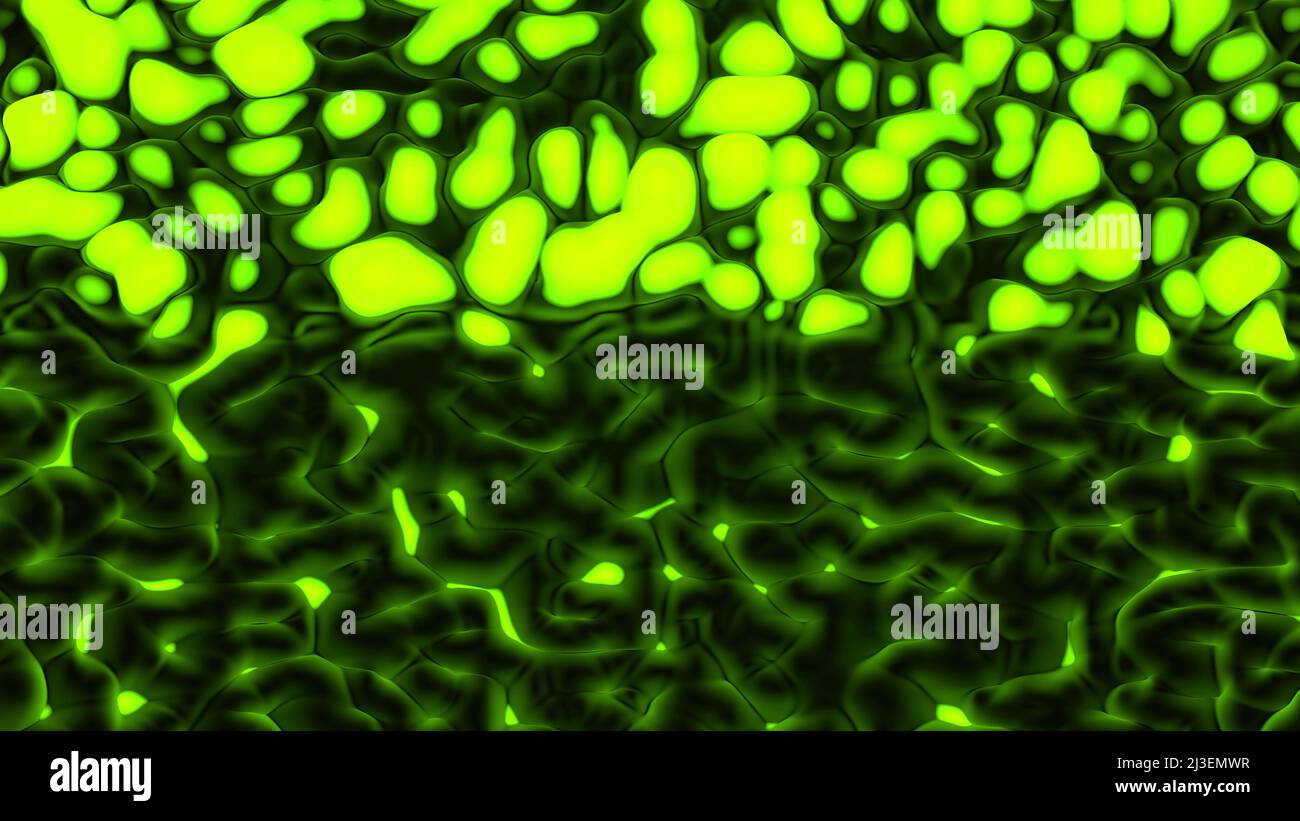 Moving bubbling liquid. Design. Moving and flowing densities in liquids ...
