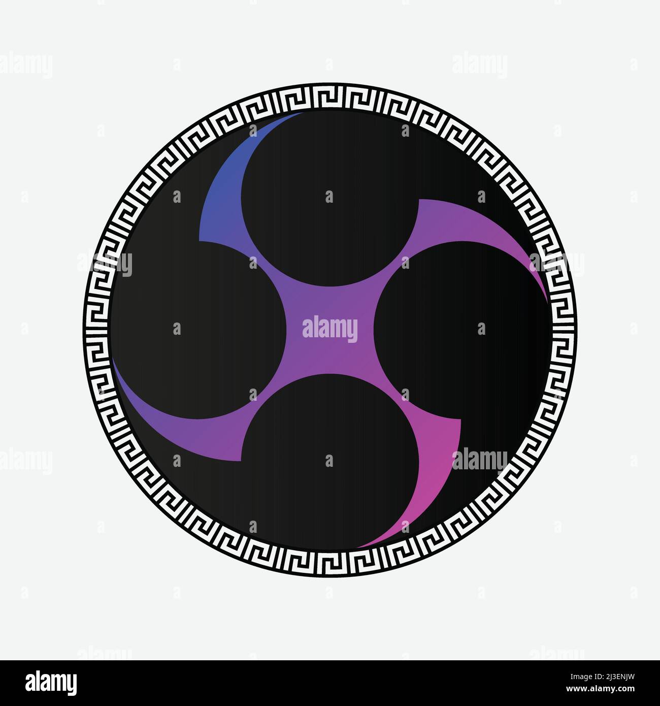 Japanese religion symbol vector illustration Stock Vector Image & Art ...