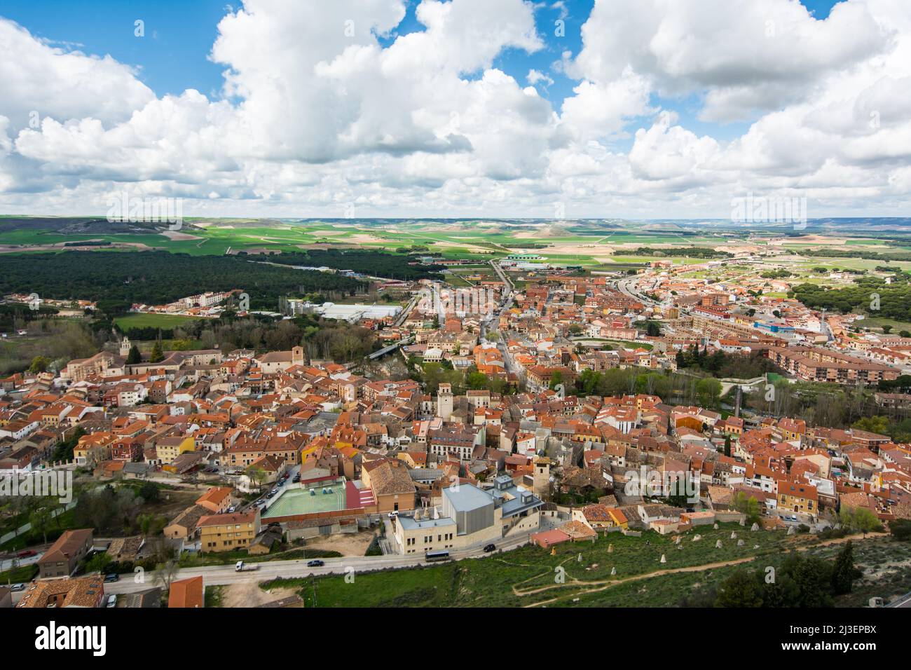 Small spanish town hi-res stock photography and images - Alamy