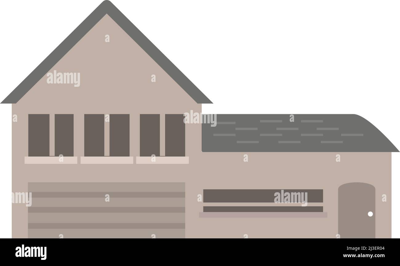 house and garage Stock Vector Image & Art - Alamy