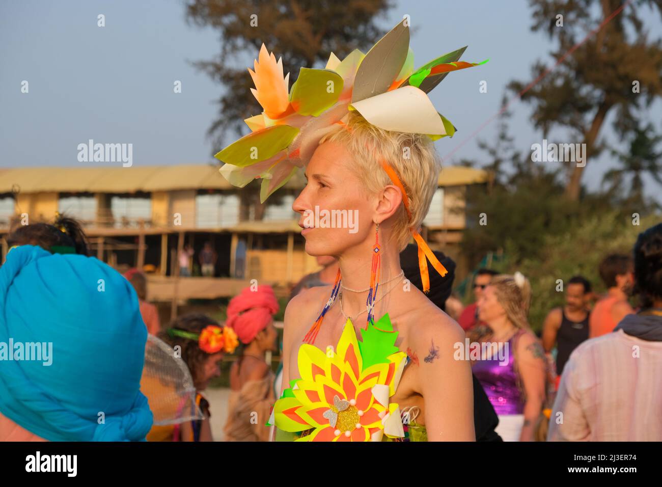 Goa carnival festival hi-res stock photography and images - Alamy