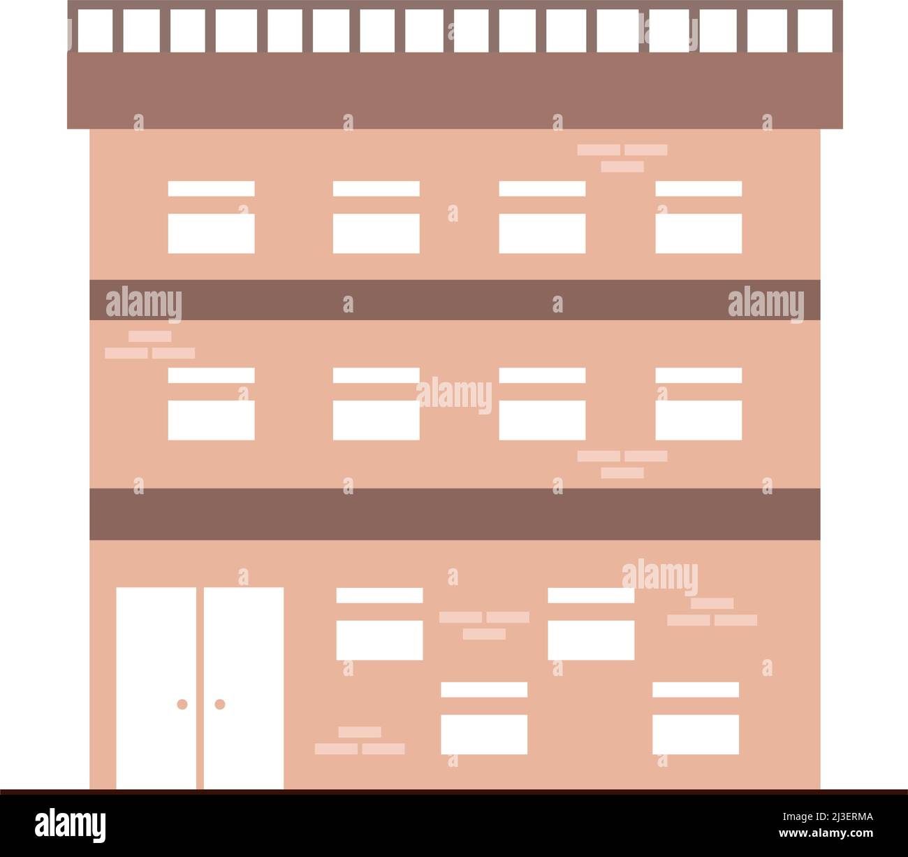 building front view Stock Vector Image & Art - Alamy