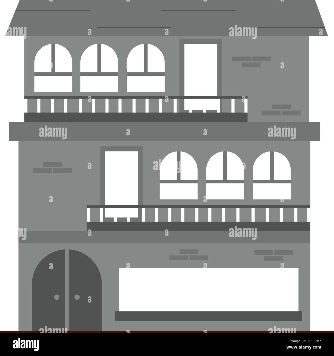 classic building icon Stock Vector Image & Art - Alamy