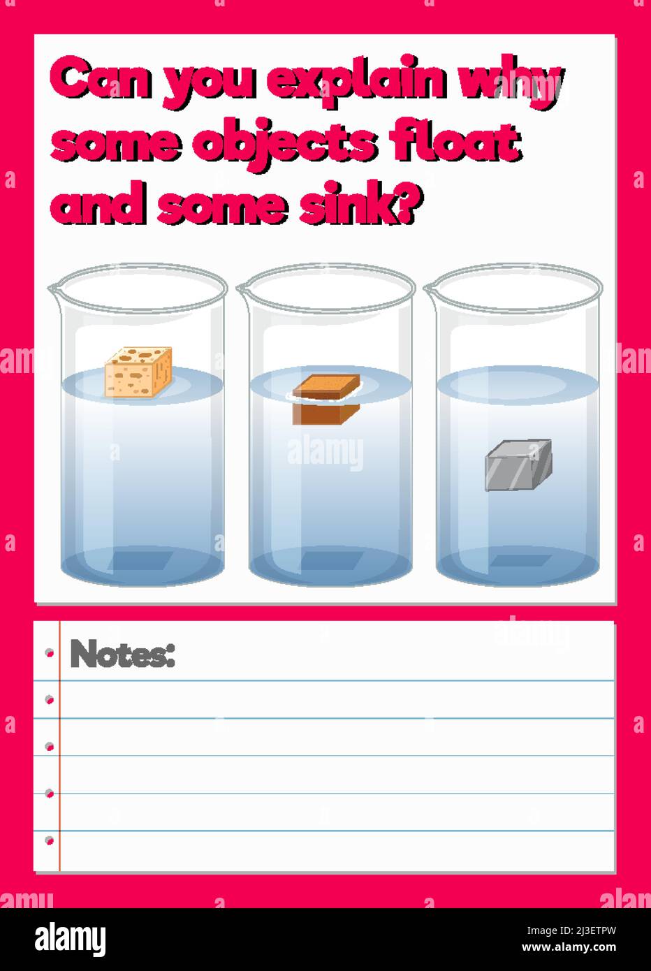 Science Experiment Log Worksheet illustration Stock Vector Image & Art ...