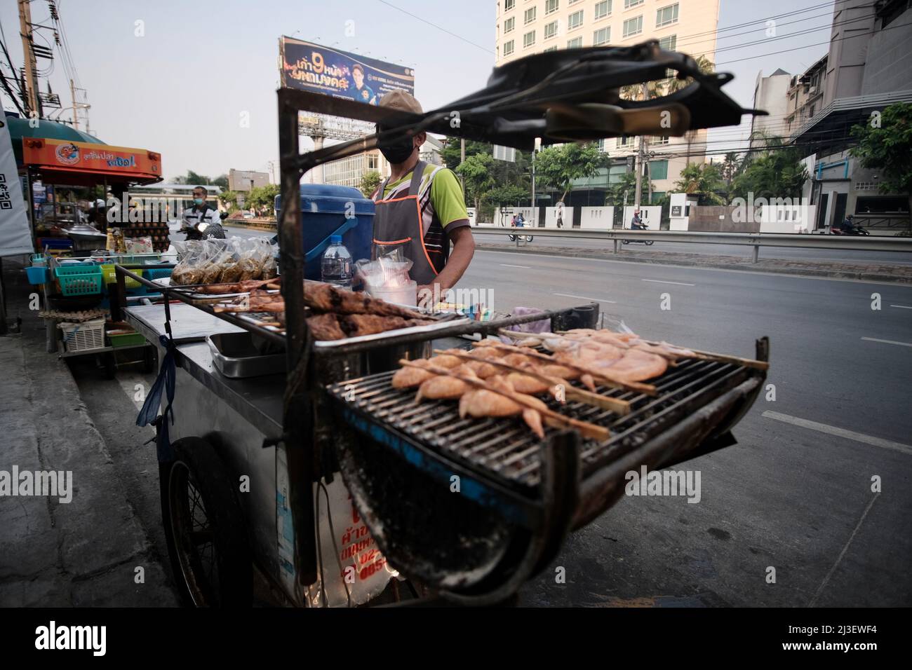 Street Food Vendor Asok Montri Road aka Soi Sukhumvit 21 Bangkok ...