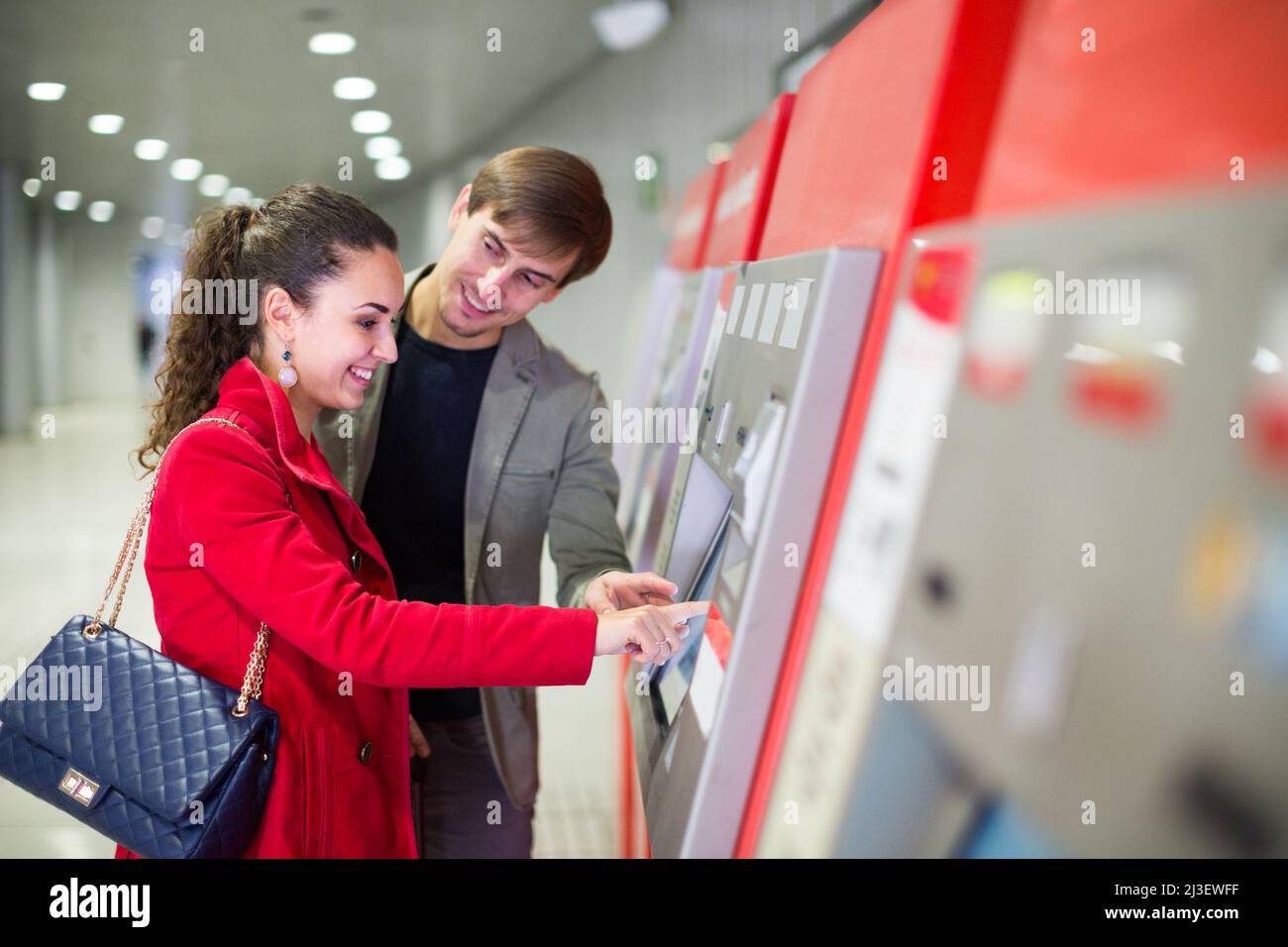 Purchasing tickets hi-res stock photography and images - Alamy