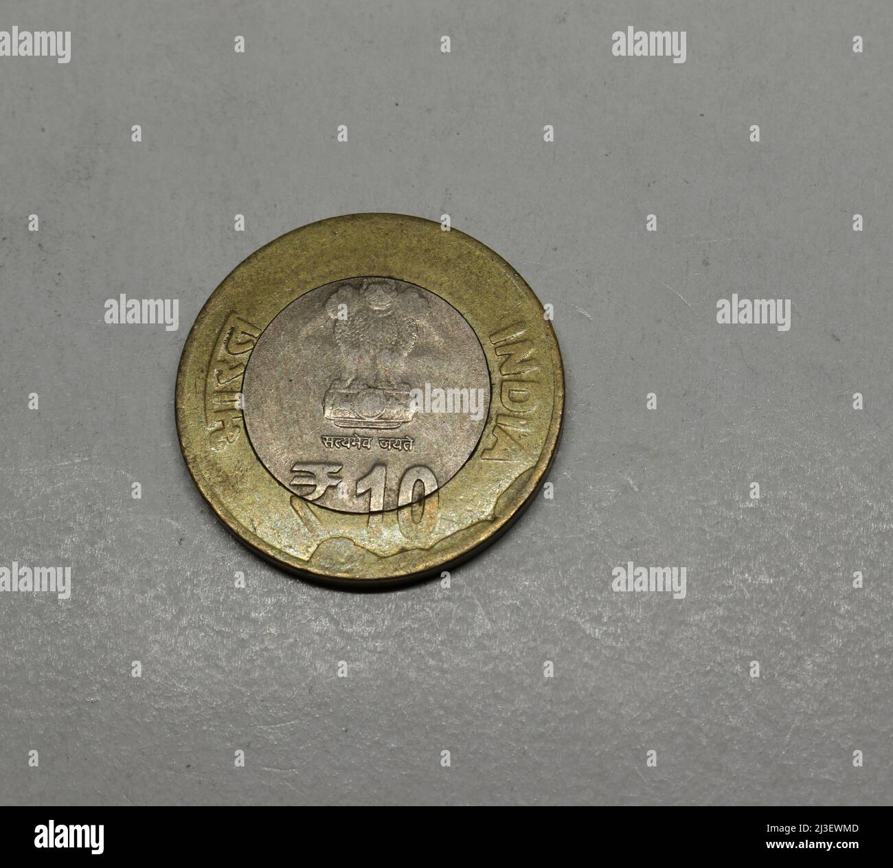 Indian Currency Ten Rupees Coin, Indian Currency, Money, Ten Rupees old ...