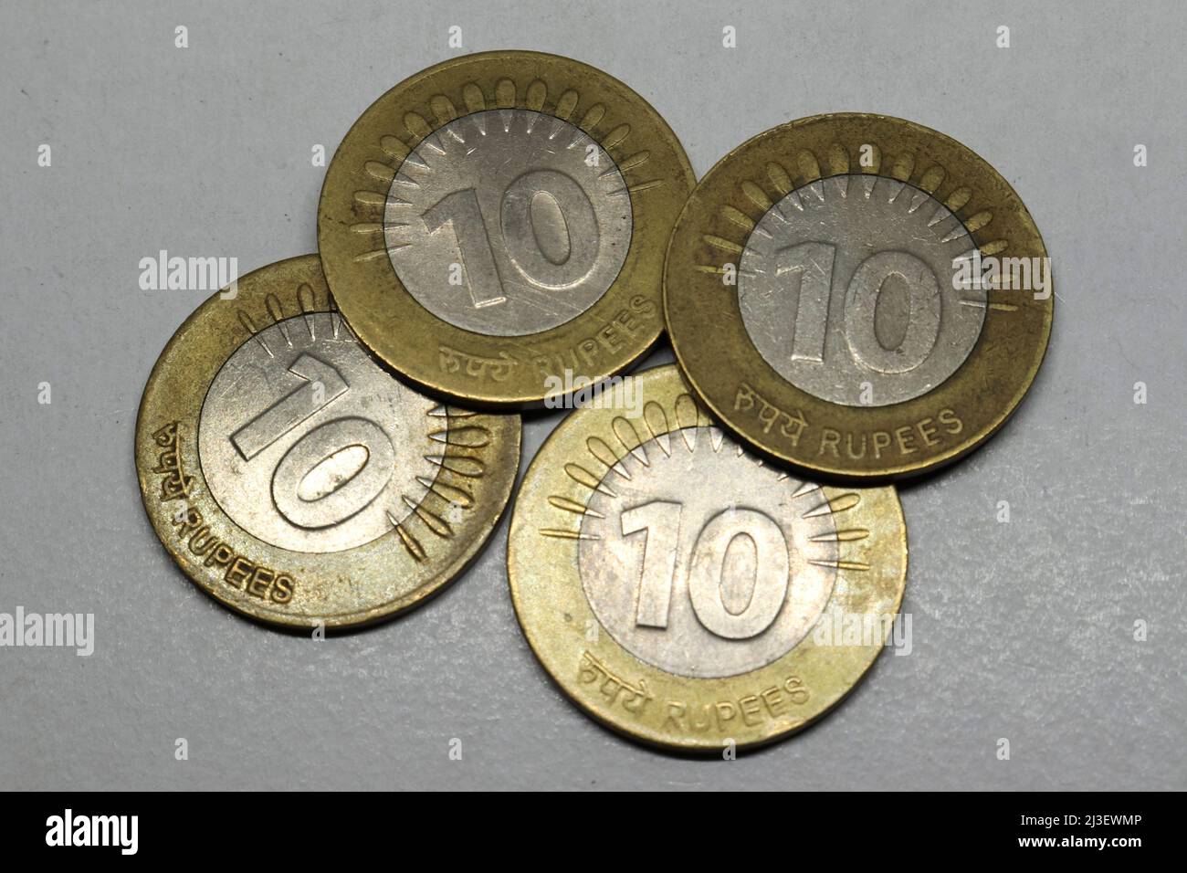 Indian Currency Ten Rupees Coin, Indian Currency, Money, Ten Rupees old ...