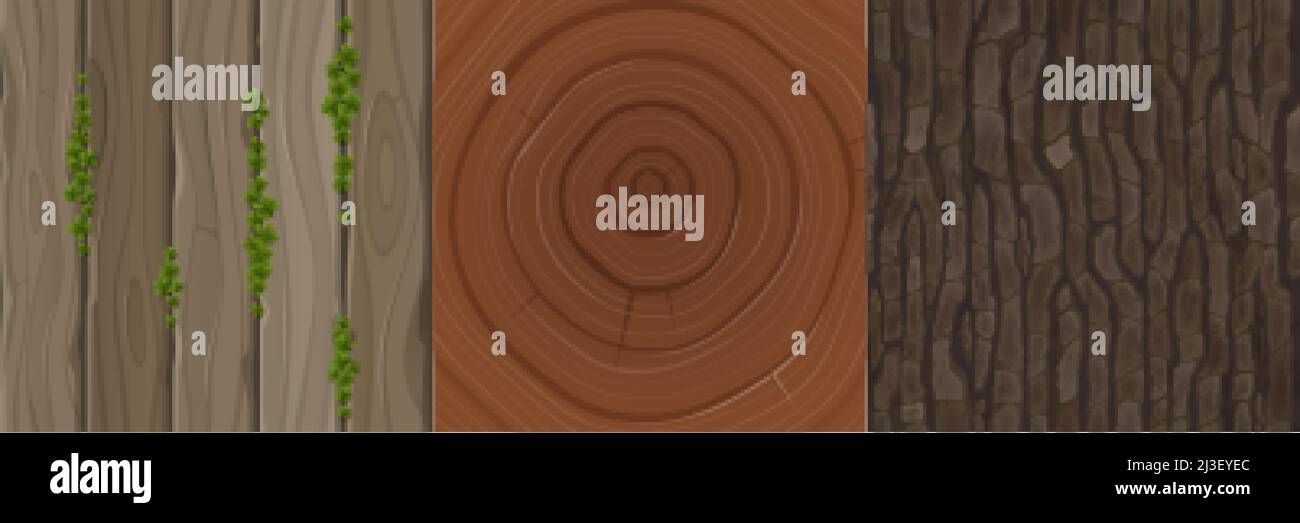 Oak bark patterns Stock Vector Images - Alamy
