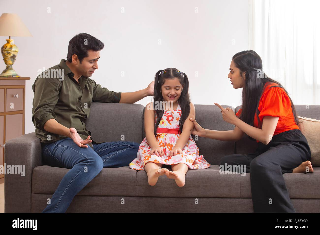 Parent scolding child hi-res stock photography and images - Alamy