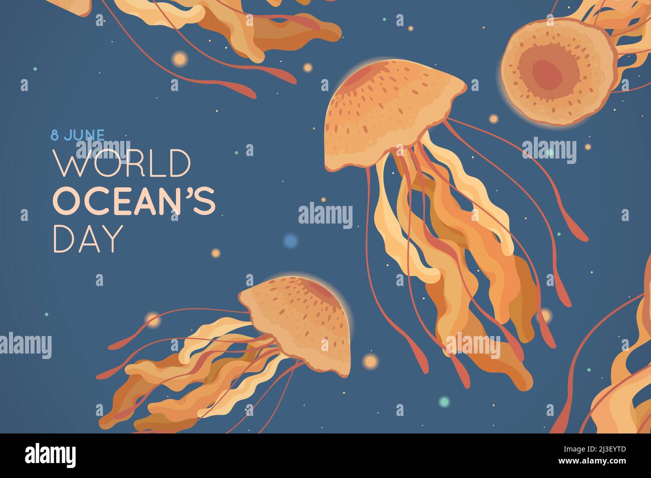 World Oceans Day Stock Vector Image And Art Alamy