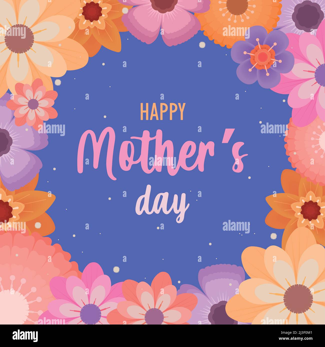 happy mothers day poster Stock Vector Image & Art - Alamy