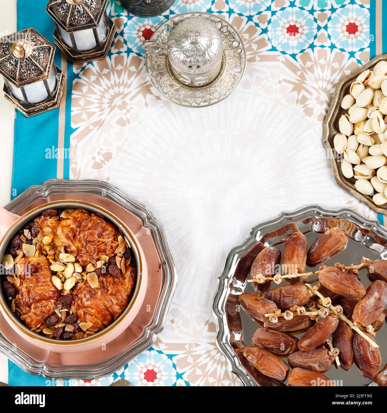 Ramadan Lebaran Eid Al Fitr Snack Dessert, Oum Ali, Dates Fruit ...