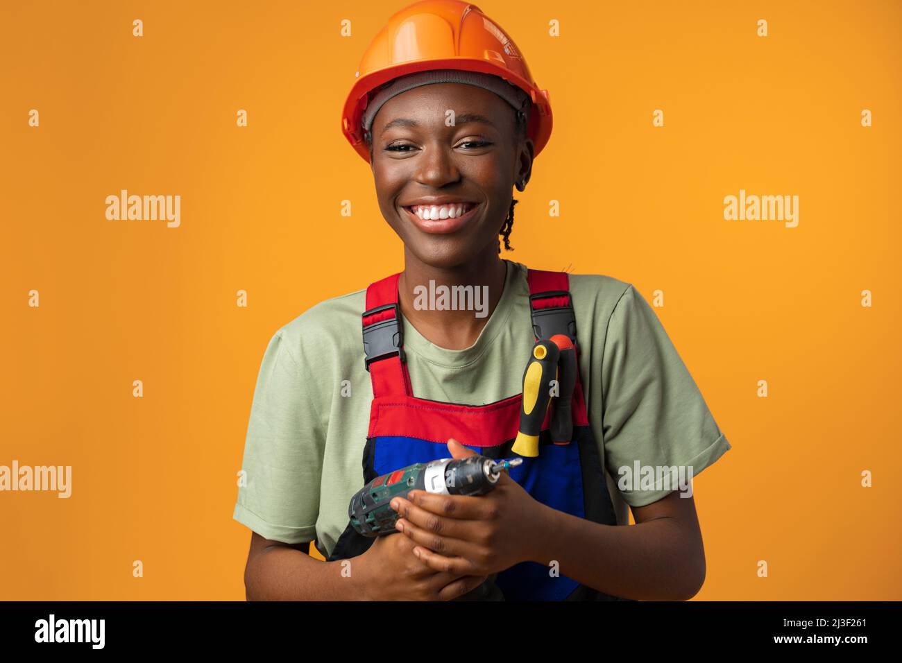 African american renovating house hi-res stock photography and images ...
