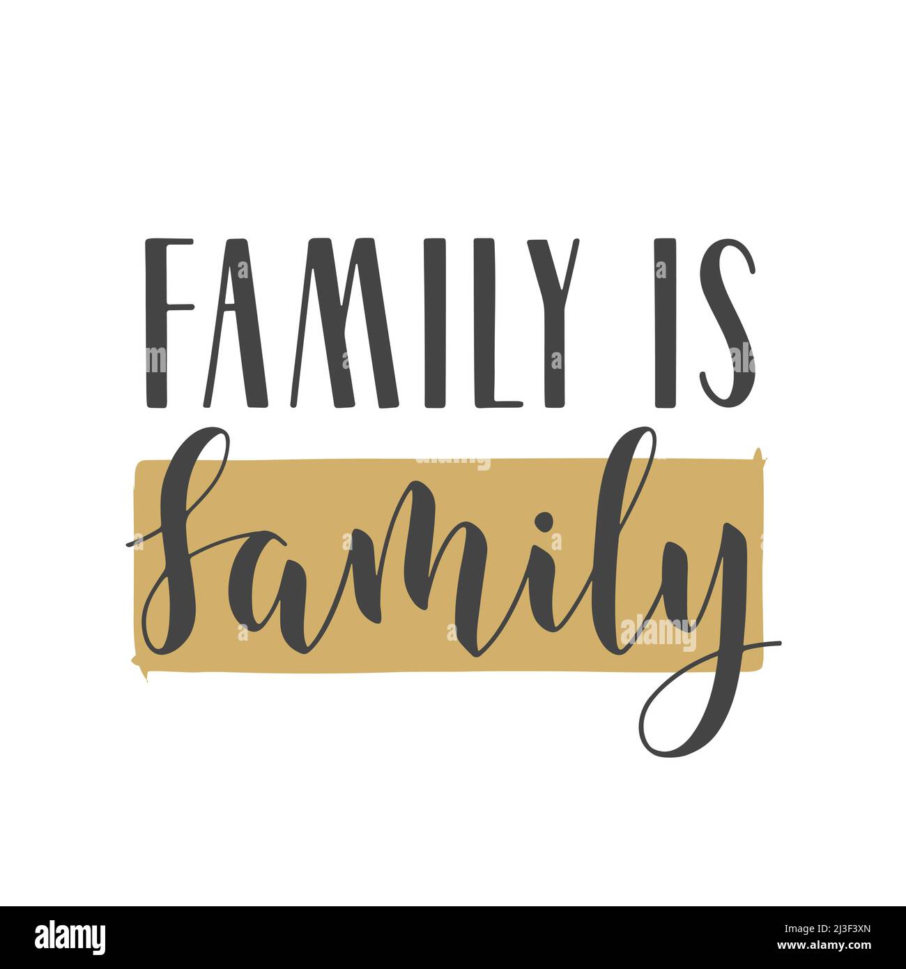 Hand drawn family hi-res stock photography and images - Alamy