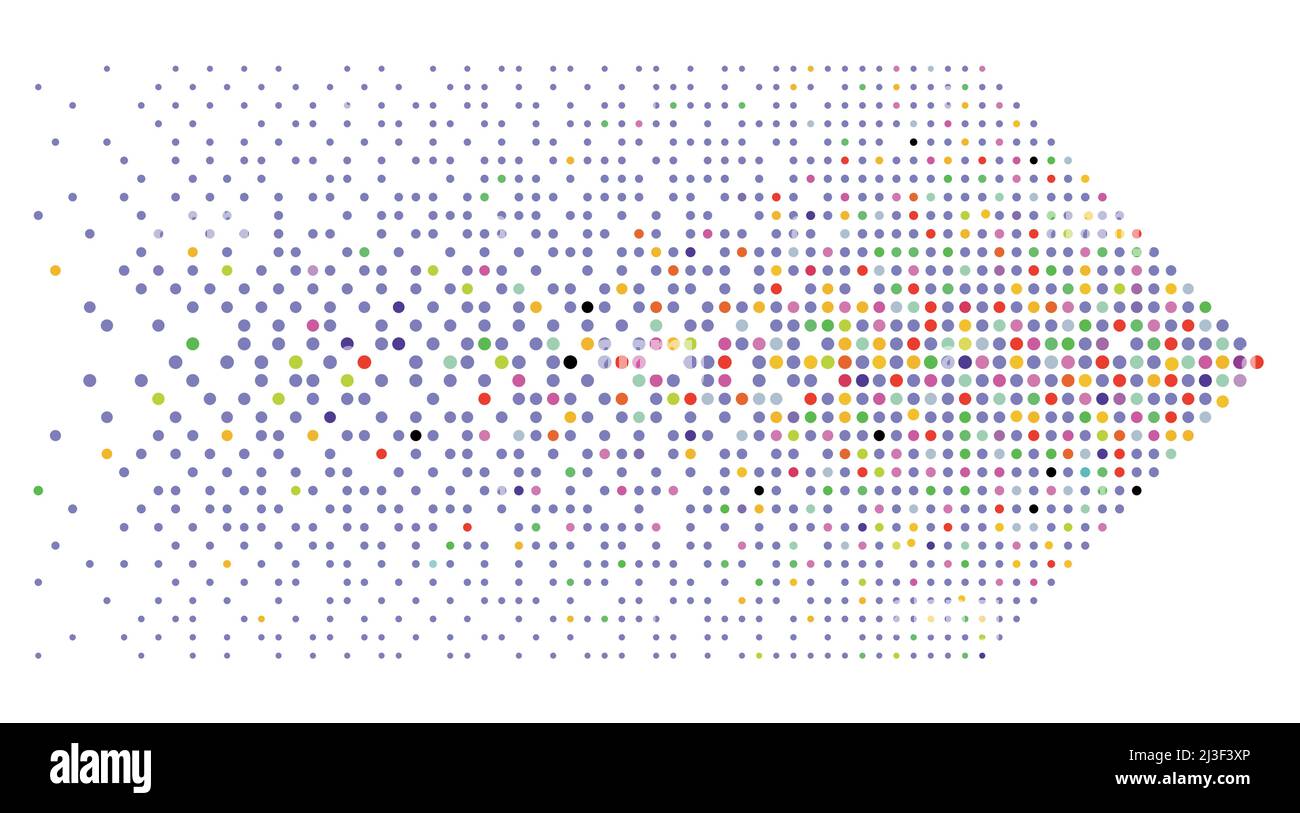 Arrow direction isolated on white background, concept illustration ...