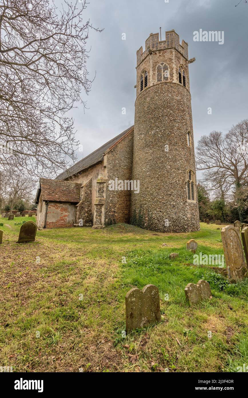 St Peters church, Theberton, Suffolk Stock Photo - Alamy