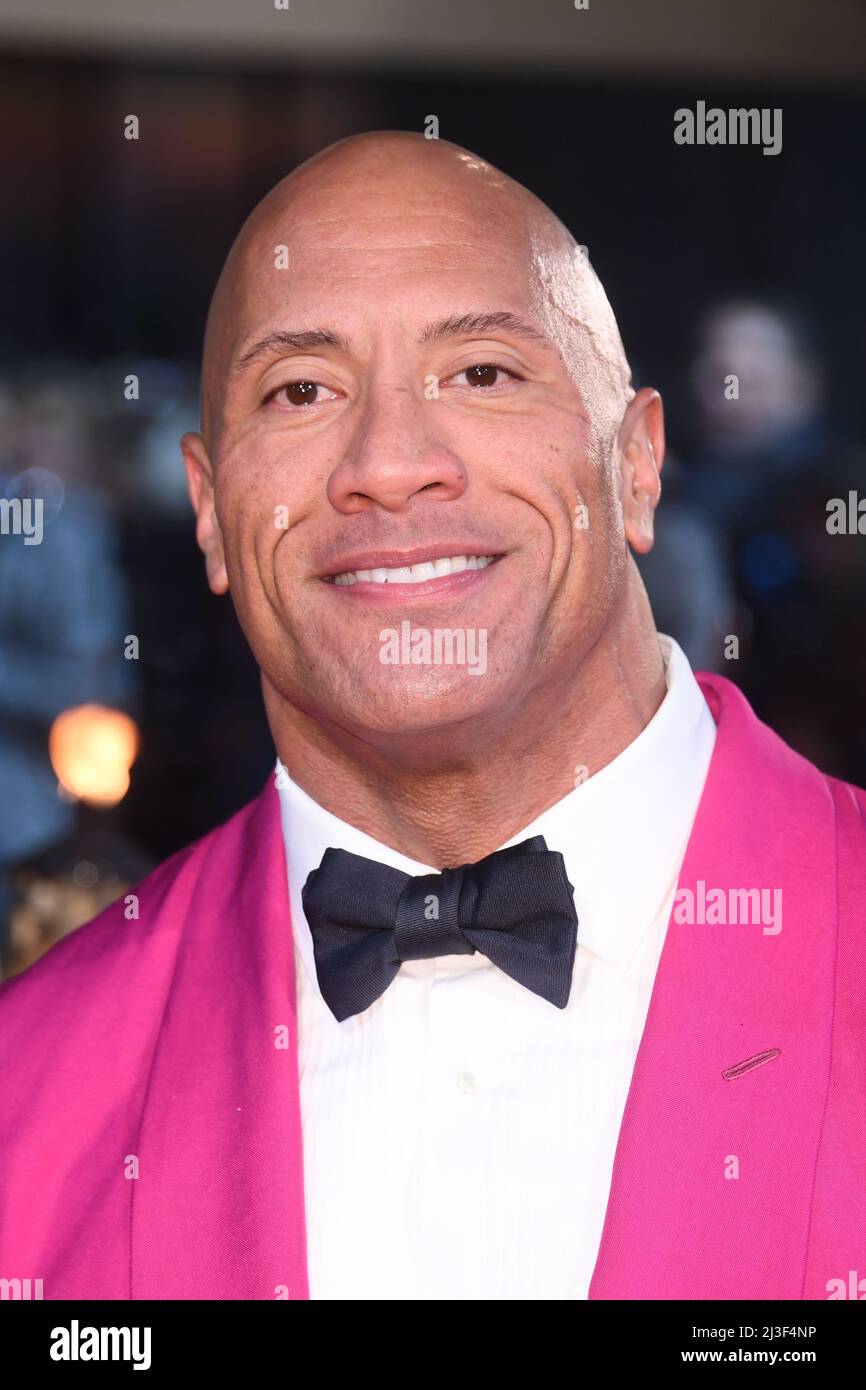 File photo dated 05/12/19 of Dwayne Johnson, who along with Samuel L ...