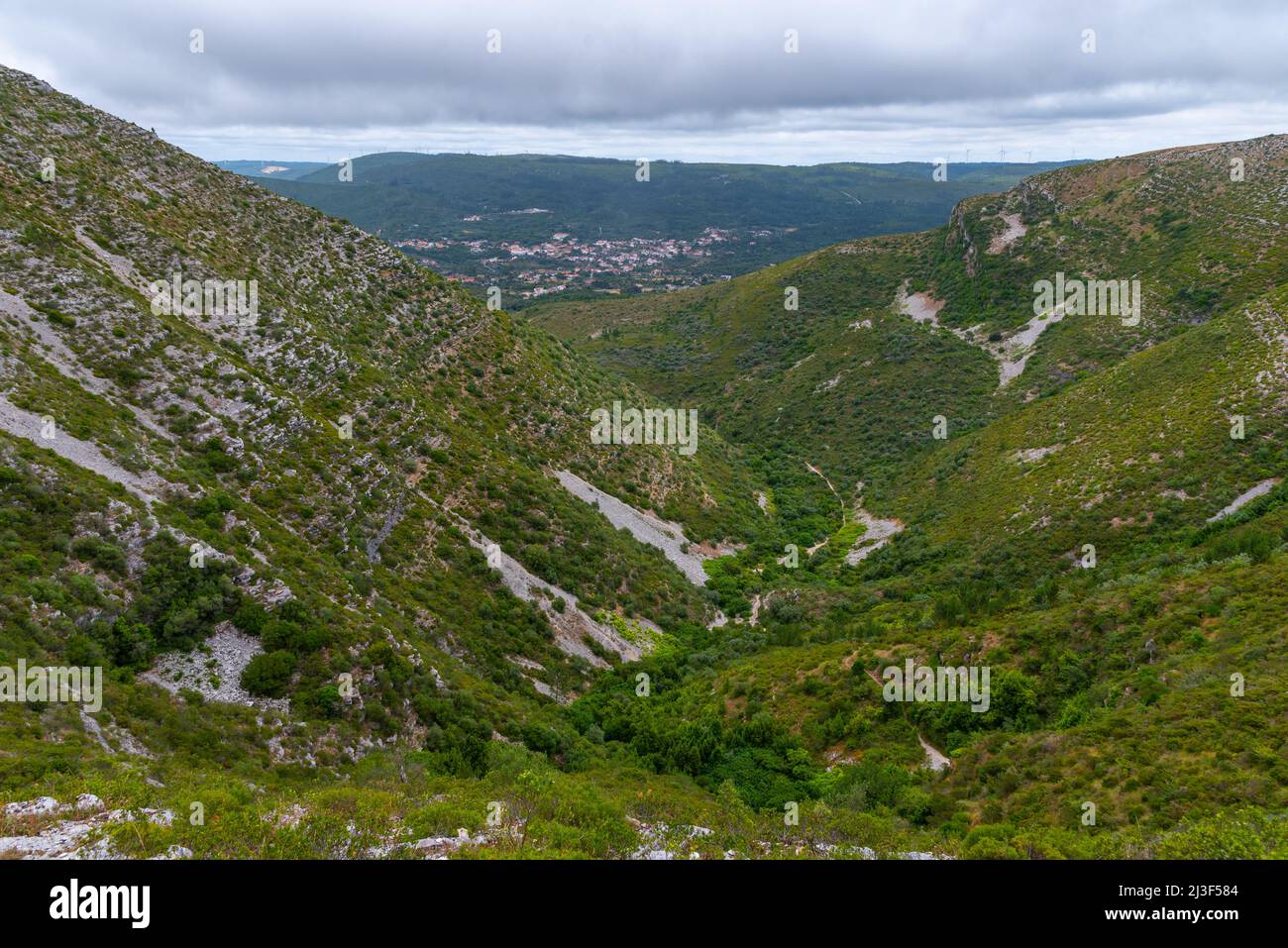 Fornea canyon near Porto de Mos in Portugal Stock Photo - Alamy