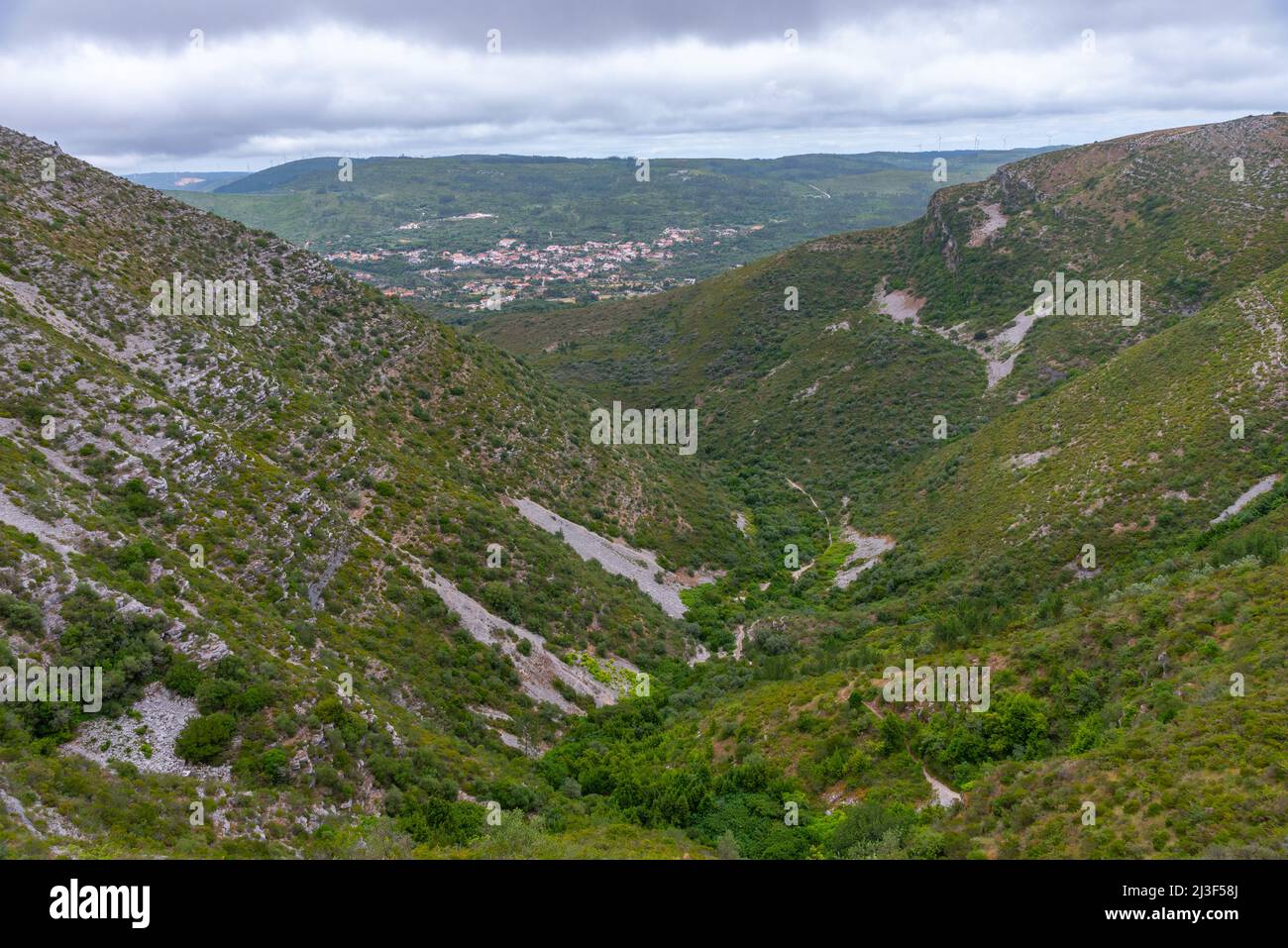 Fornea canyon near Porto de Mos in Portugal Stock Photo - Alamy