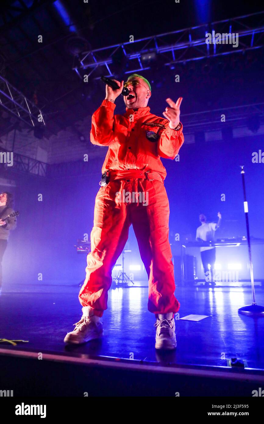 Italian singer Coez performs live at Alcatraz in Milano, Italy, on ...