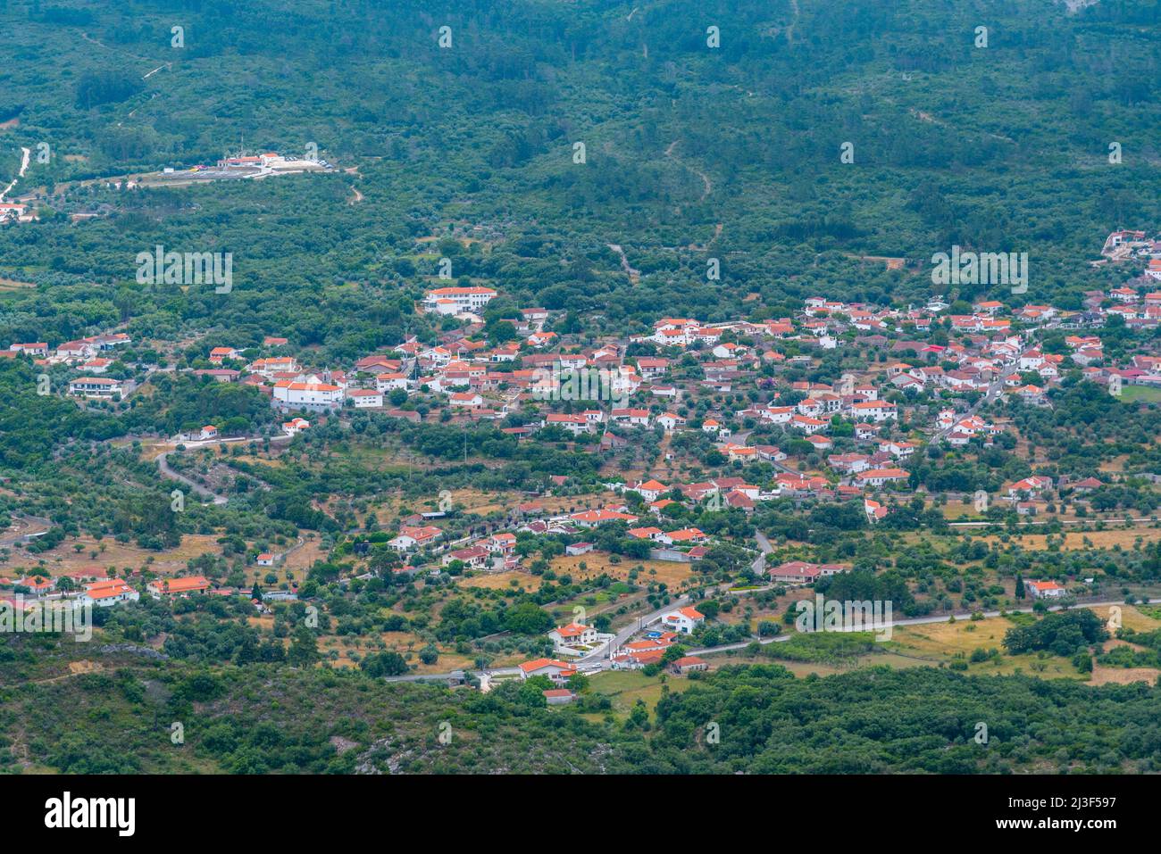 Aerial view of Alcaria village in Portugal Stock Photo - Alamy
