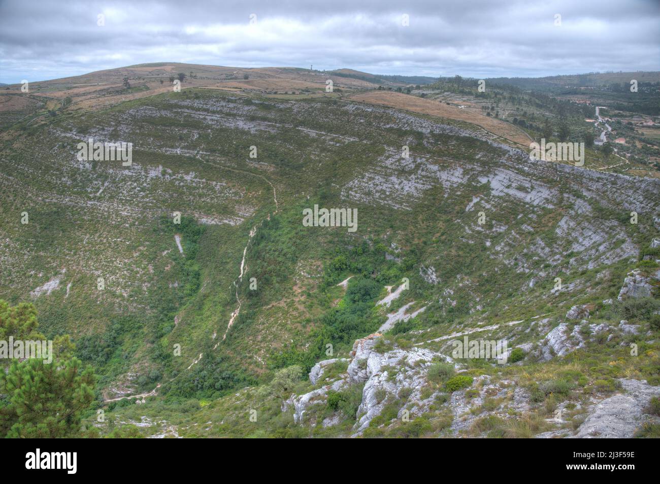 Fornea canyon near Porto de Mos in Portugal Stock Photo - Alamy