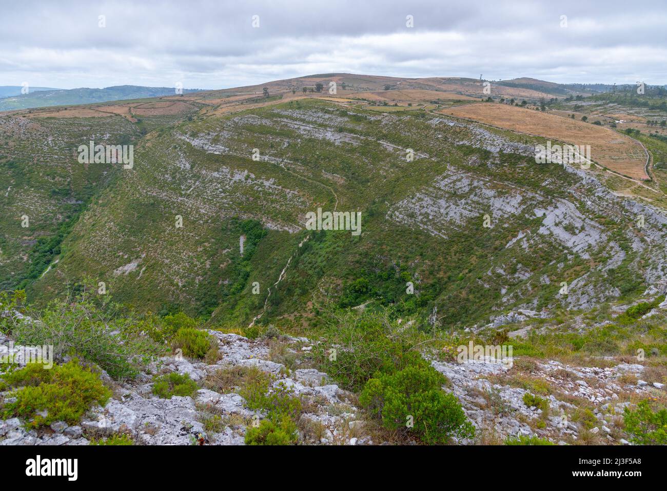 Fornea canyon near Porto de Mos in Portugal Stock Photo - Alamy